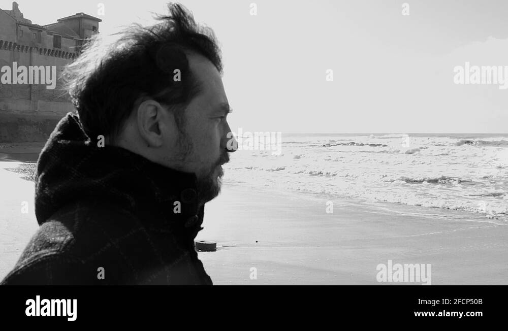 Man looking ocean Stock Videos & Footage - HD and 4K Video Clips - Alamy