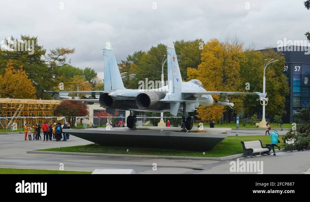 Russian fighter aircraft sukhoi su 27 Stock Videos & Footage - HD and ...