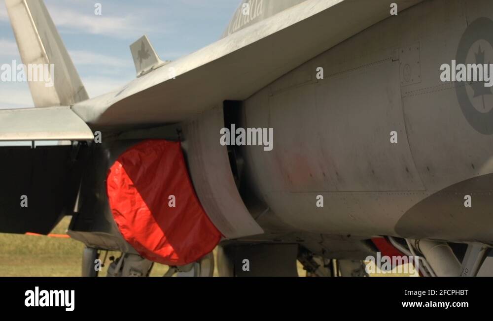 military, fighter jet pan from engine to boots, F18 Hornet Stock Video ...