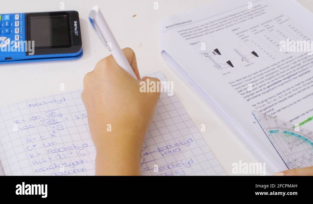 Math worksheet Stock Videos & Footage - HD and 4K Video Clips - Alamy