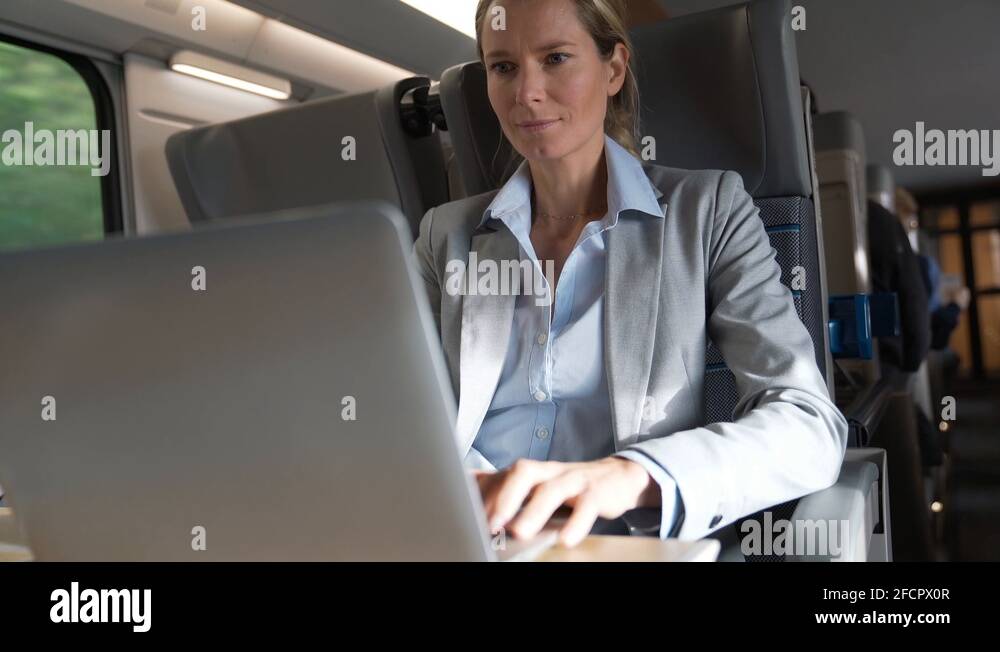 Business in a train Stock Videos & Footage - HD and 4K Video Clips - Alamy