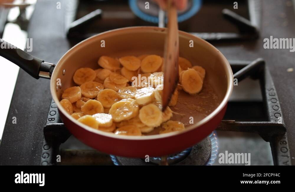 Cooking bananas Stock Videos & Footage - HD and 4K Video Clips - Alamy