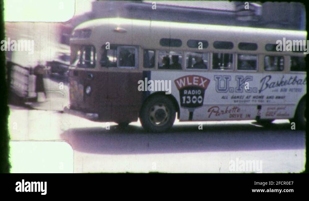 1950s bus vintage bus vintage buses Stock Videos & Footage - HD and 4K ...