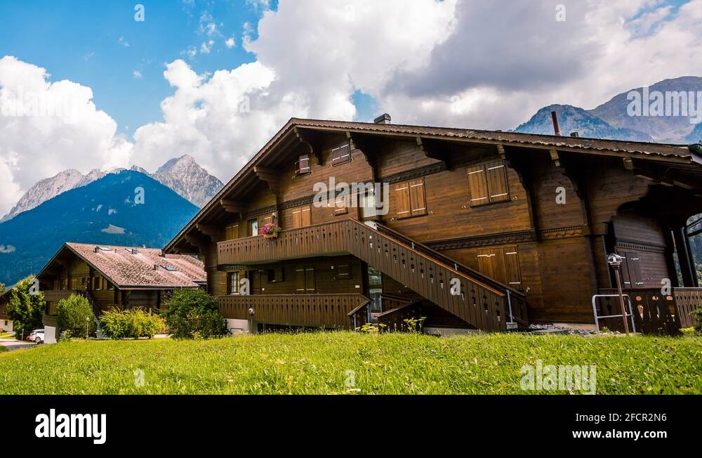 Swiss traditional building chalet Stock Videos & Footage - HD and 4K ...