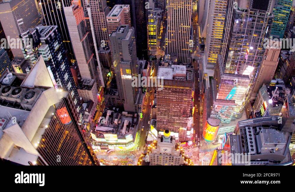 Times square new york aerial not night Stock Videos & Footage - HD and ...