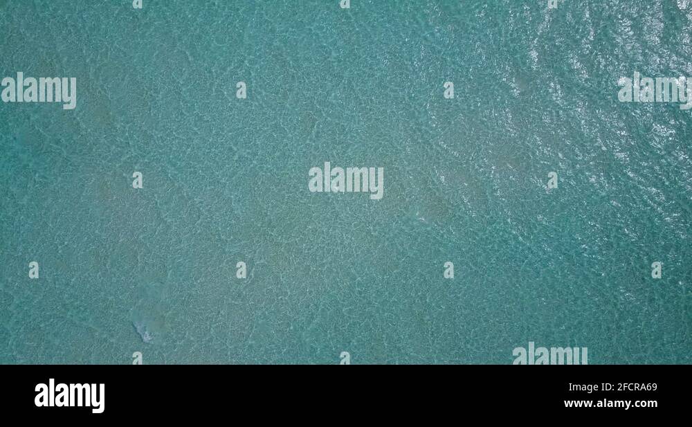 Abstract SeaWater Texture, tropical sea, coral reef with small waves ...