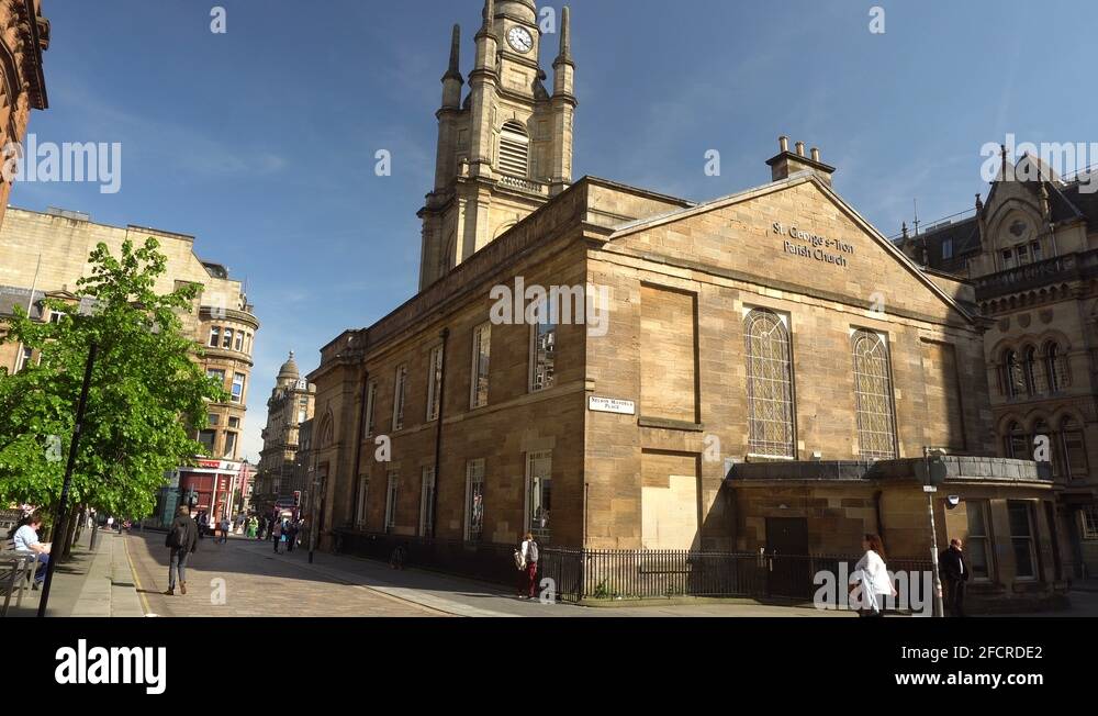 Glasgow cathedral square Stock Videos & Footage - HD and 4K Video Clips ...