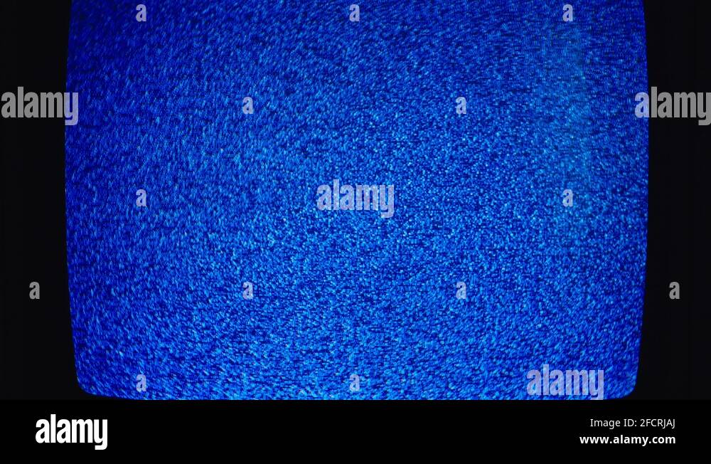 Vintage television static noise pattern on a screen, broken signal and ...