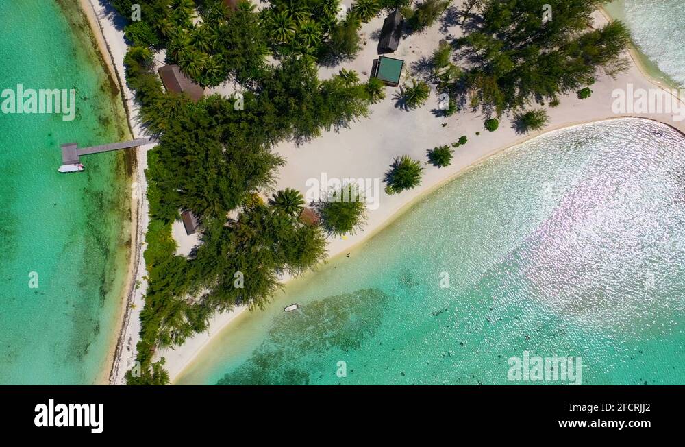 Top view small tropical island Stock Videos & Footage - HD and 4K Video ...