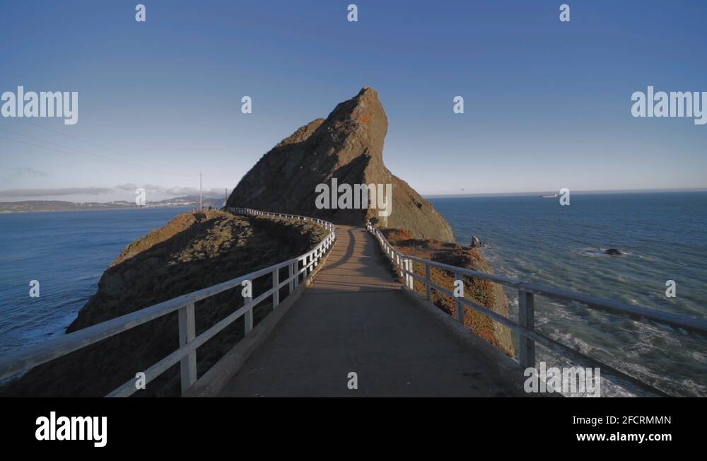 Footbridge cliff sea Stock Videos & Footage - HD and 4K Video Clips - Alamy