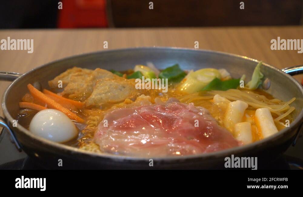 Tokpokki traditional korean food Stock Videos & Footage - HD and 4K ...