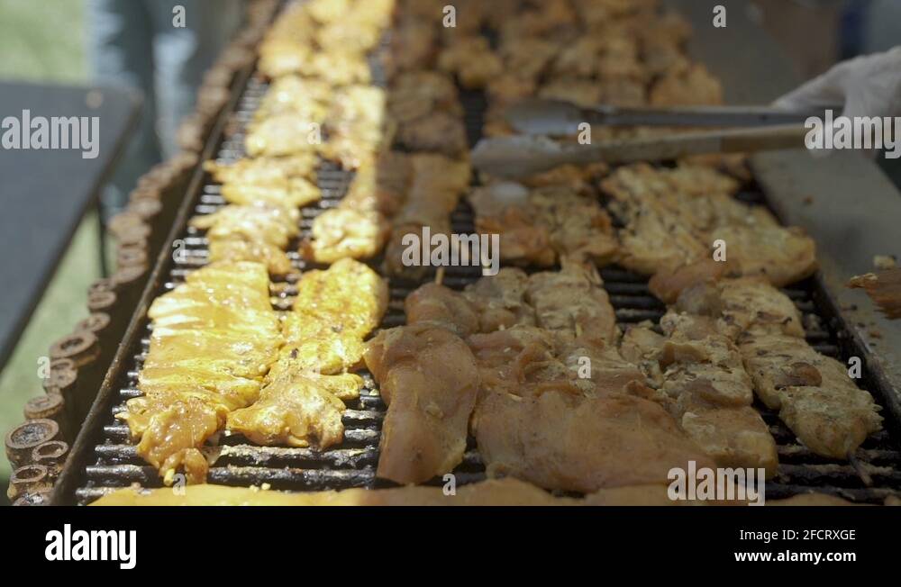 Brushing meat on barbecue Stock Videos & Footage - HD and 4K Video ...