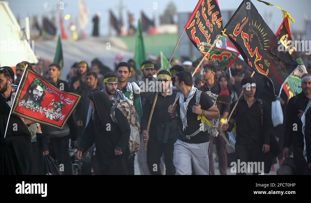 Pilgrims with flags Stock Videos & Footage - HD and 4K Video Clips - Alamy