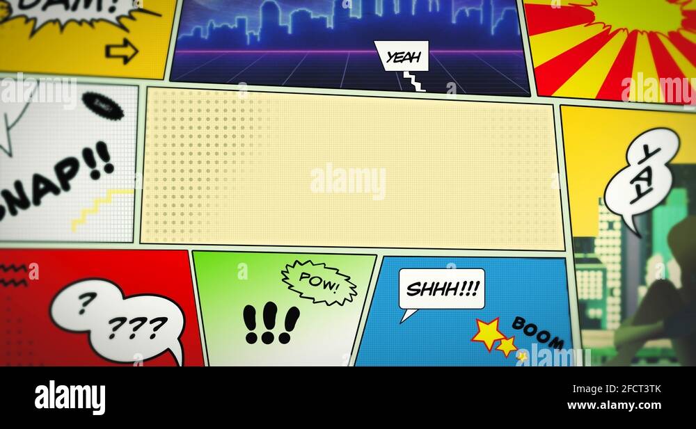 Animation comic Stock Videos & Footage - HD and 4K Video Clips - Alamy