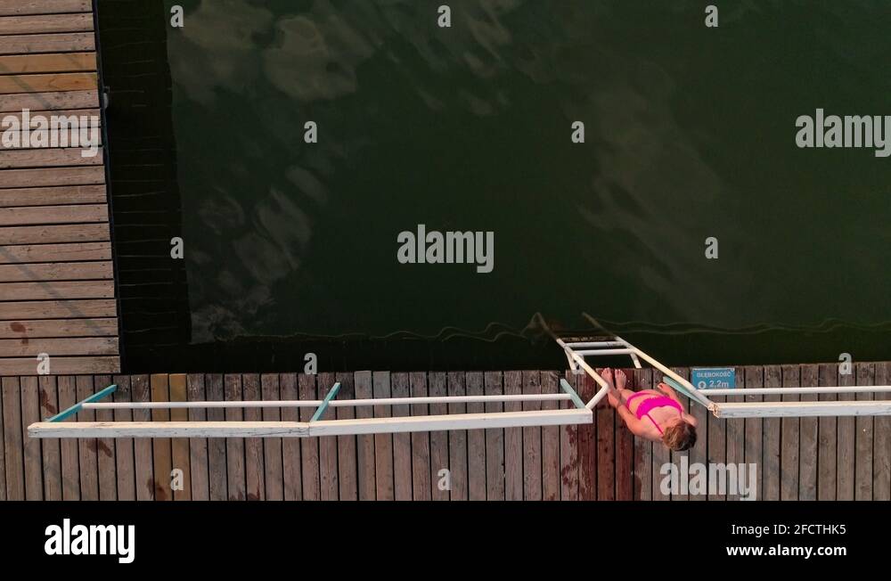 Swim ladder woman Stock Videos & Footage - HD and 4K Video Clips - Alamy