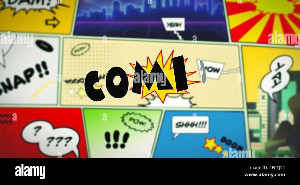 Manga comic strip Stock Videos & Footage - HD and 4K Video Clips - Alamy