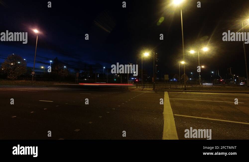 Midnight street traffic lights Stock Videos & Footage - HD and 4K Video ...