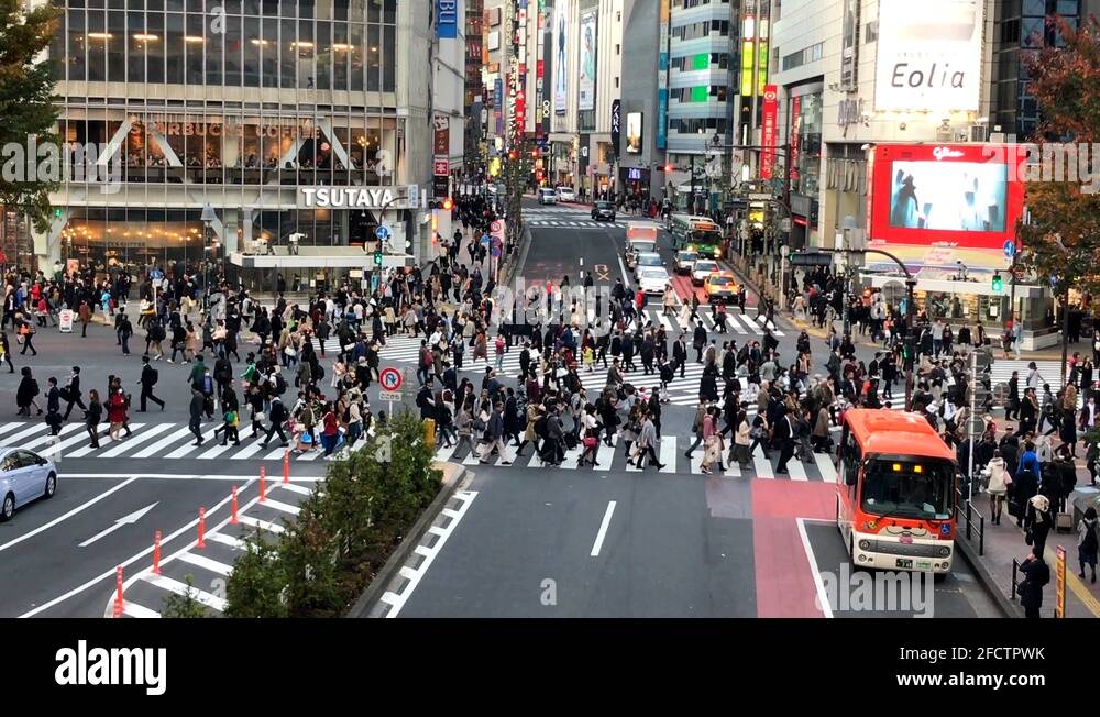 Tokyo japan crowd people shibuya Stock Videos & Footage - HD and 4K ...