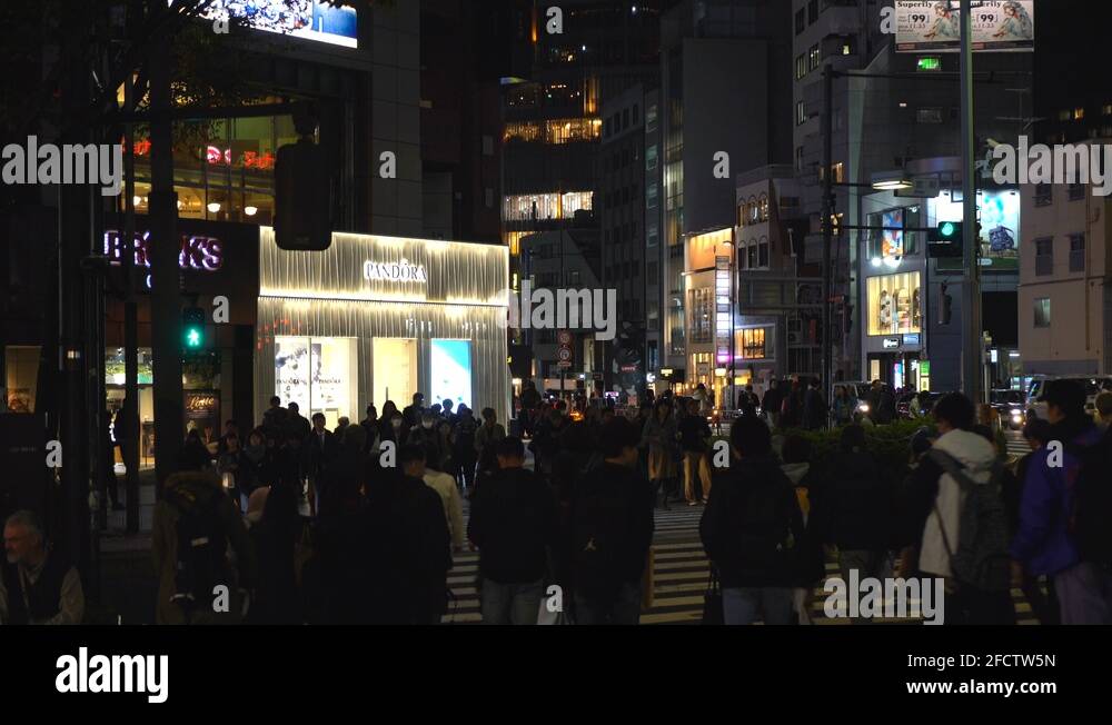 Tokyo-Japan, circa : crowd people at Harajuku in Tokyo Stock Video ...