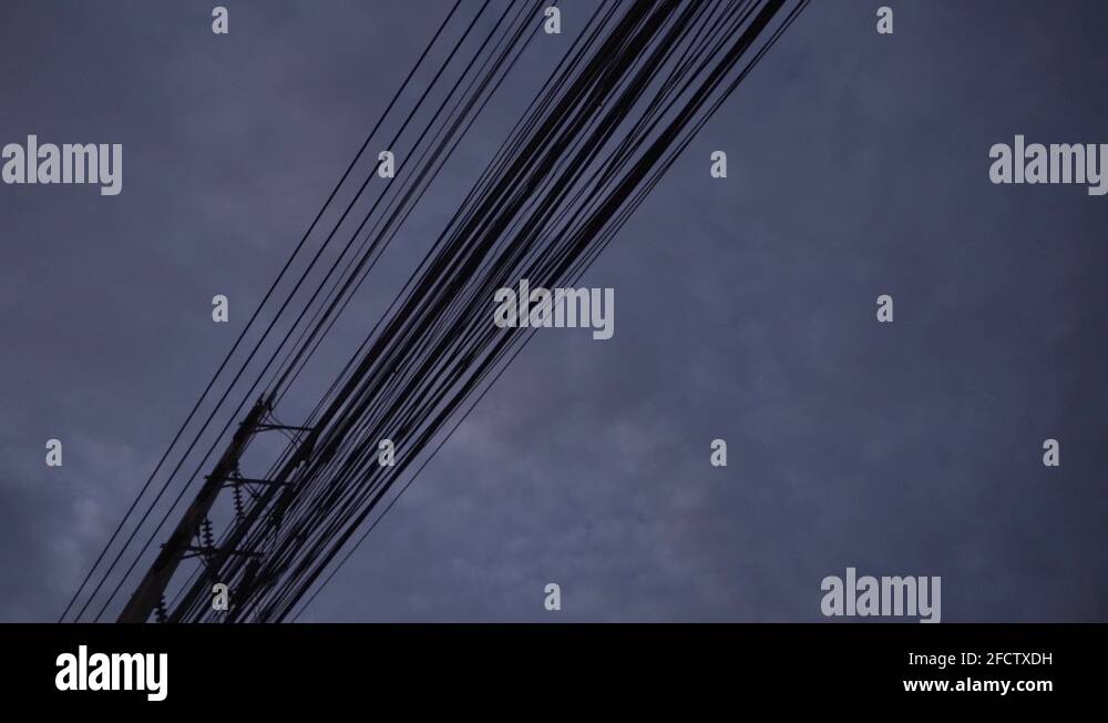 Hanging electrical cables Stock Videos & Footage - HD and 4K Video ...