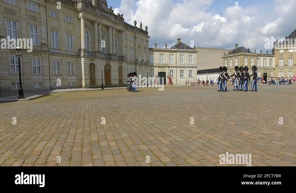 Denmark changing of the guard Stock Videos & Footage - HD and 4K Video ...