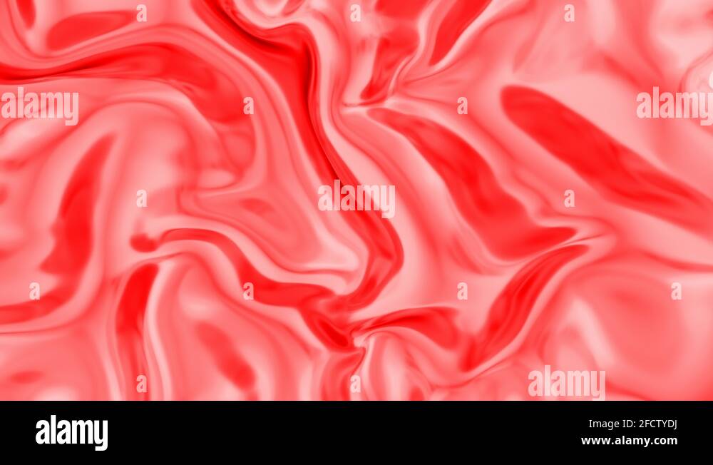 Red 3d fabric animation. Realistic render of cloth simulation with wind ...