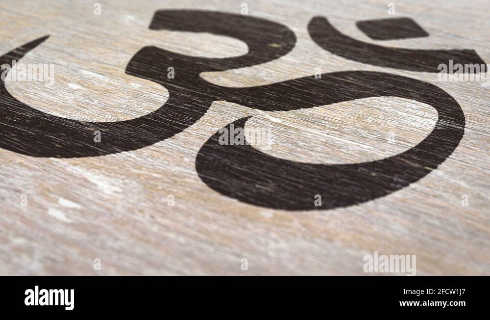 Brahman / Om - Hindu Symbol. 1080p, 60fps Stock Video Footage - Alamy