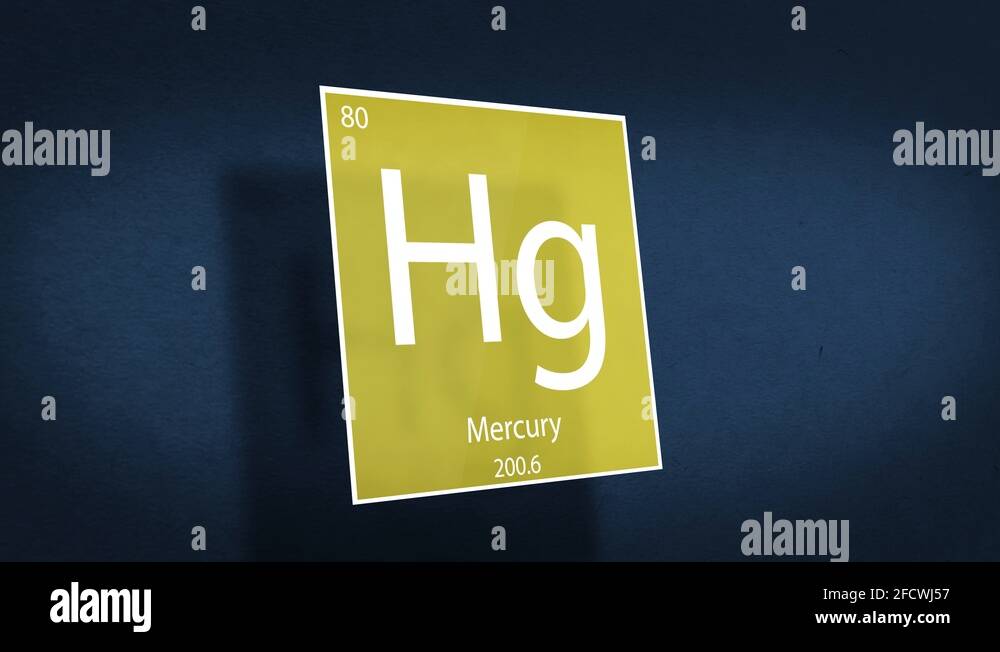 Periodic Table of Elements Cinematic Animated Series - Element Mercury ...