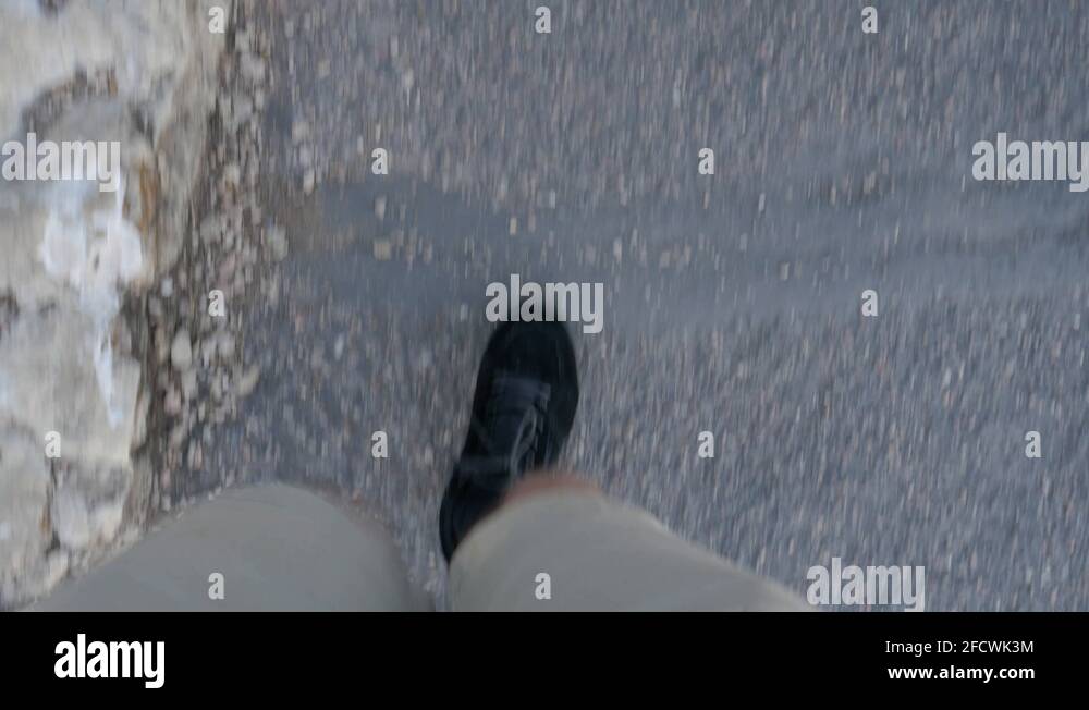 Looking down at feet Stock Videos & Footage - HD and 4K Video Clips - Alamy