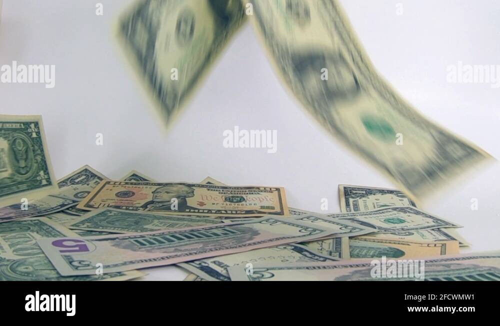 Falling money bills Stock Videos & Footage - HD and 4K Video Clips - Alamy