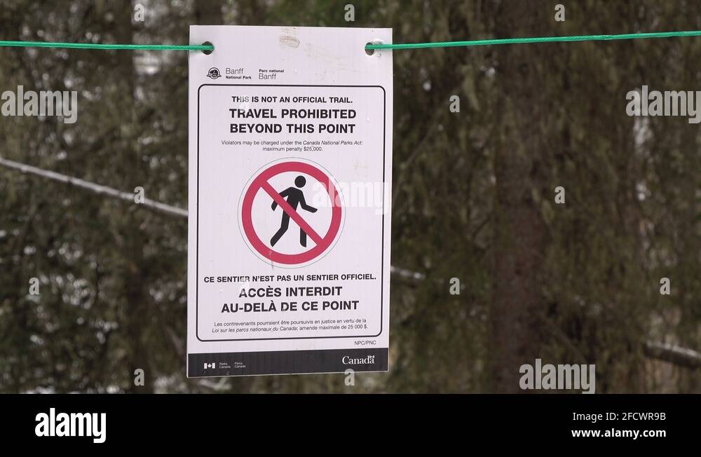 Prohibited beyond this sign Stock Videos & Footage - HD and 4K Video ...