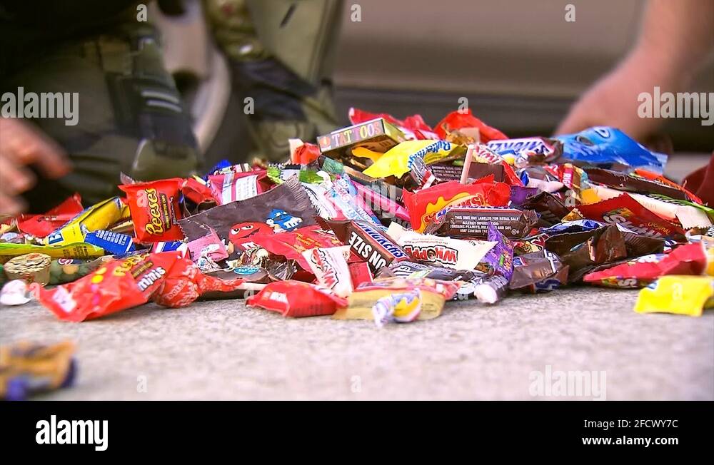 Halloween chocolate candy Stock Videos & Footage - HD and 4K Video ...