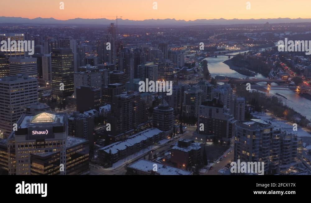 Calgary night skyline Stock Videos & Footage - HD and 4K Video Clips ...