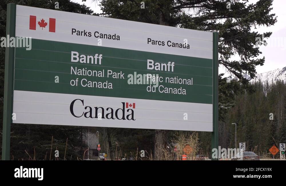 Sign banff national park alberta Stock Videos & Footage - HD and 4K ...