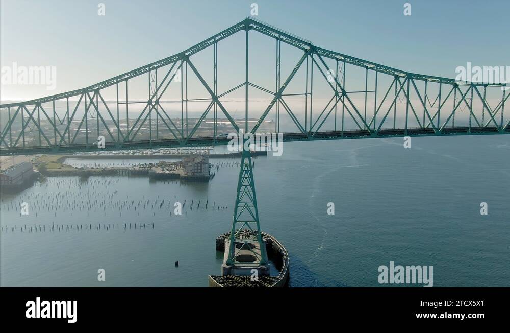 Astoria megler bridge aerial Stock Videos & Footage - HD and 4K Video ...