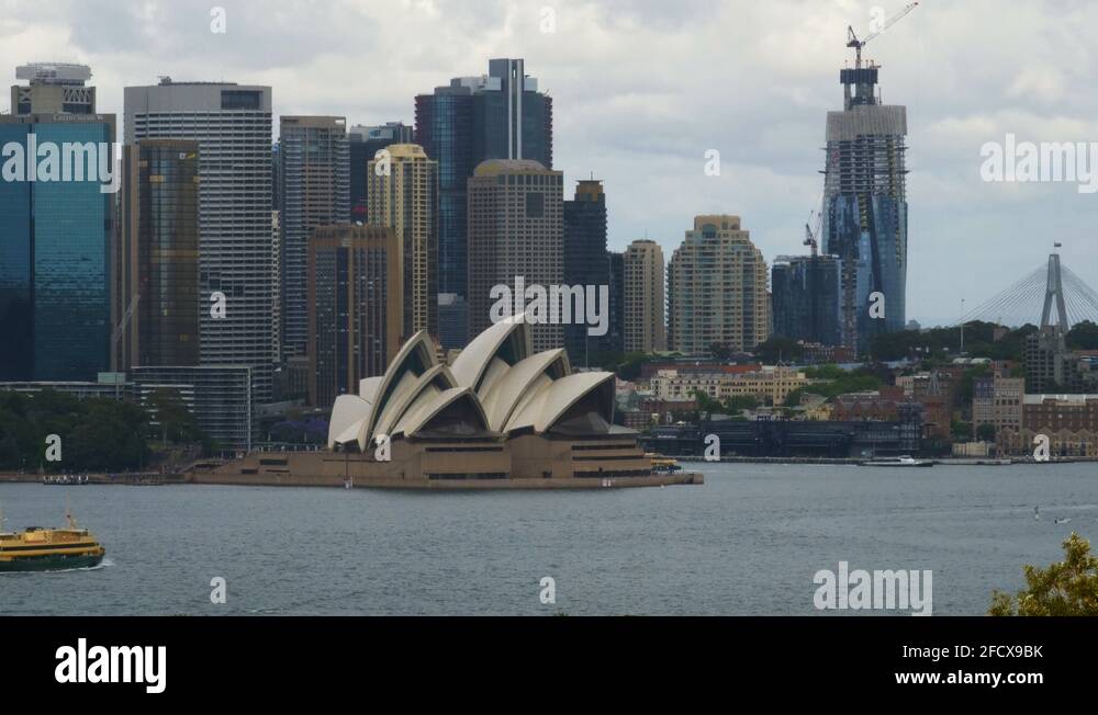 Sydney harbor boat sydney opera house australia Stock Videos & Footage ...