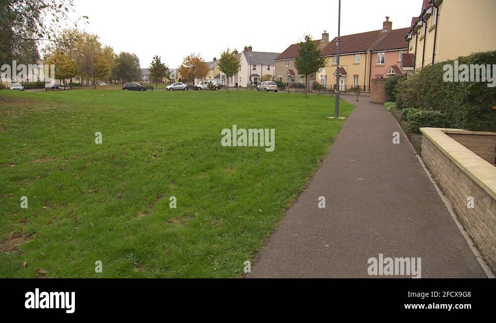 Housing estate open space Stock Videos & Footage - HD and 4K Video ...