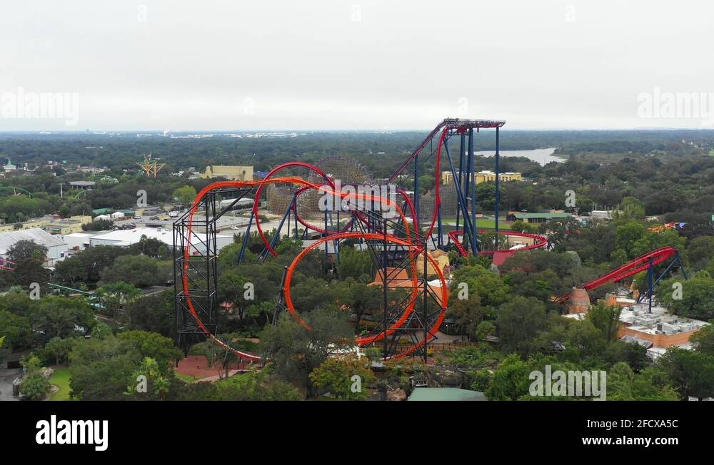 Sheikra roller coaster Stock Videos & Footage - HD and 4K Video Clips ...