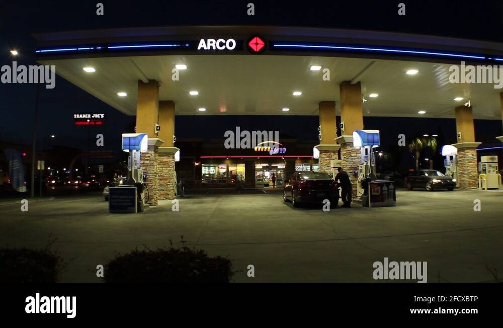Arco gas station Stock Videos & Footage - HD and 4K Video Clips - Alamy