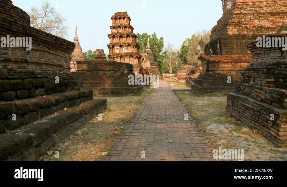 Pathway through ancient ruins Stock Videos & Footage - HD and 4K Video ...