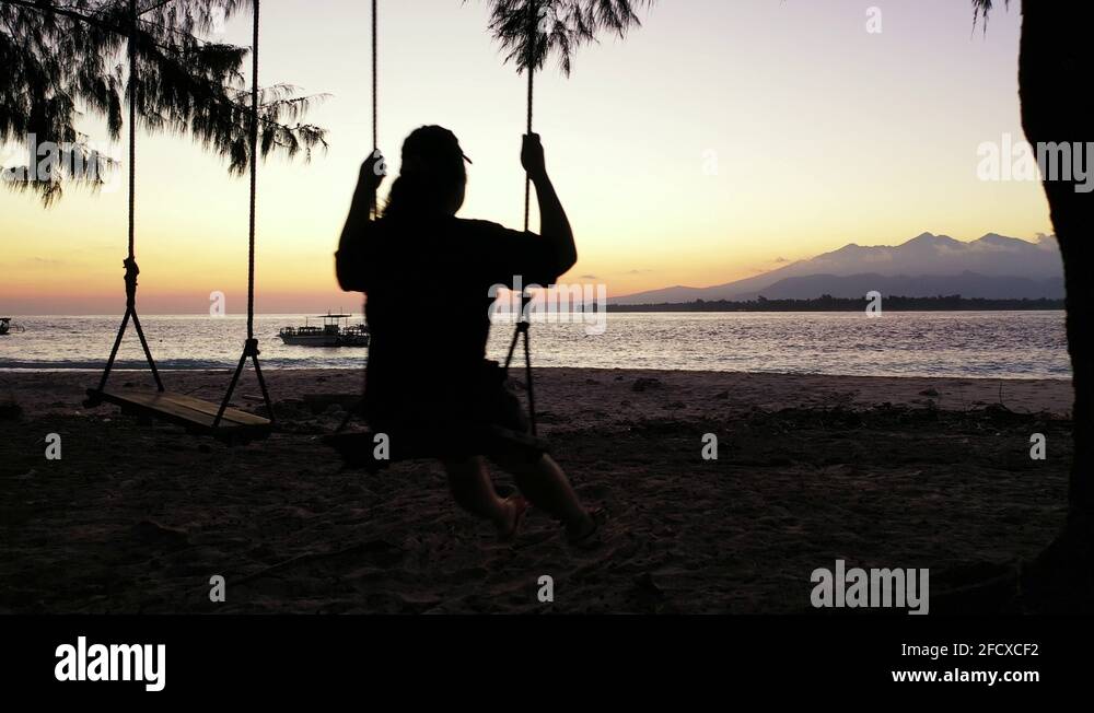 Girl swing rope Stock Videos & Footage - HD and 4K Video Clips - Alamy