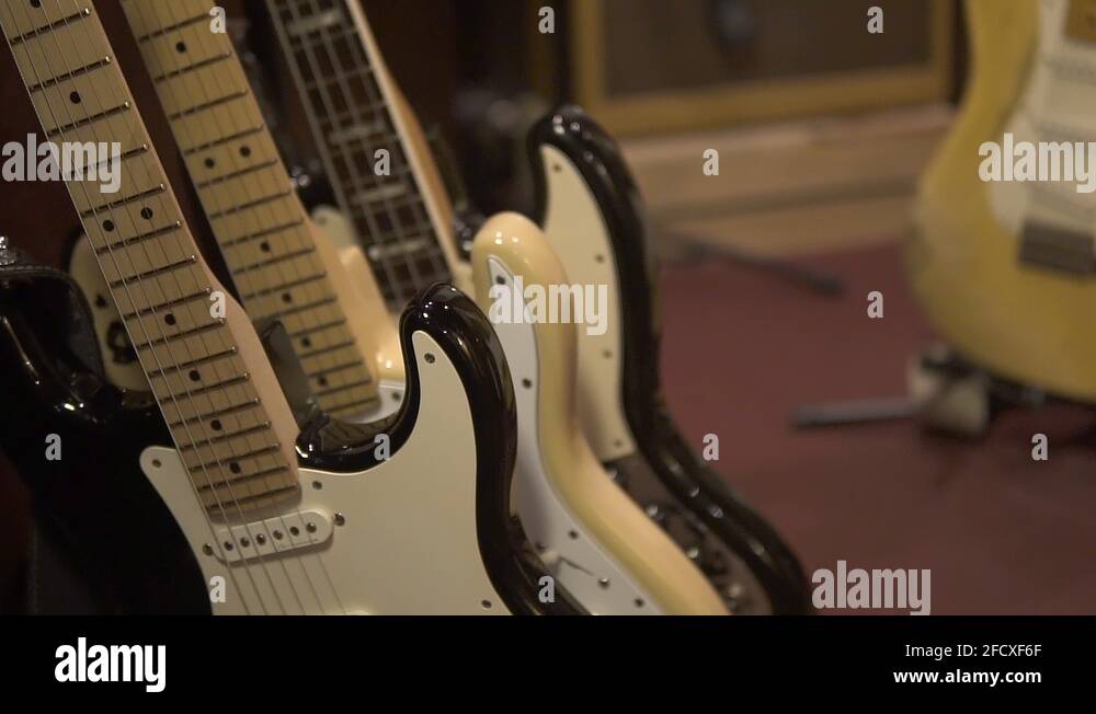 Fender stratocaster guitars Stock Videos & Footage - HD and 4K Video ...