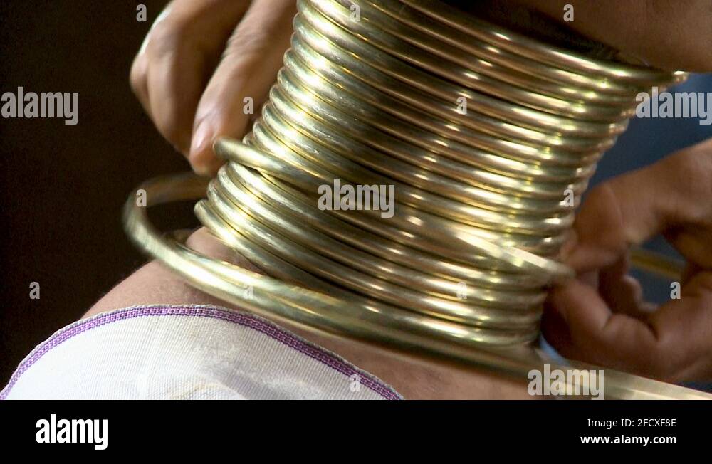 Gold neck ring Stock Videos & Footage - HD and 4K Video Clips - Alamy