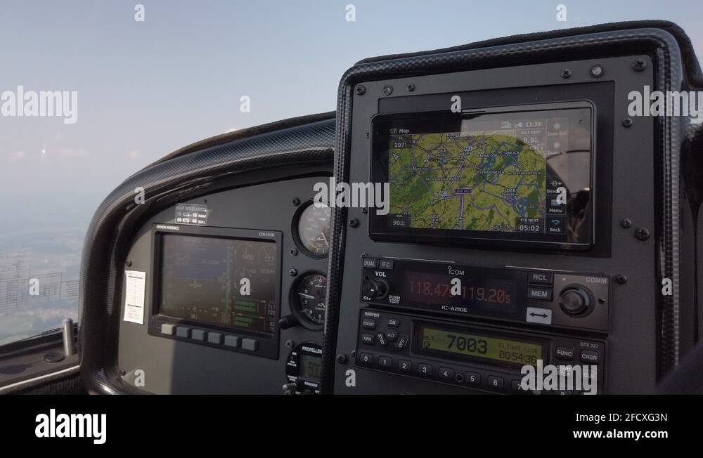 Cockpit aircraft control instruments Stock Videos & Footage - HD and 4K ...