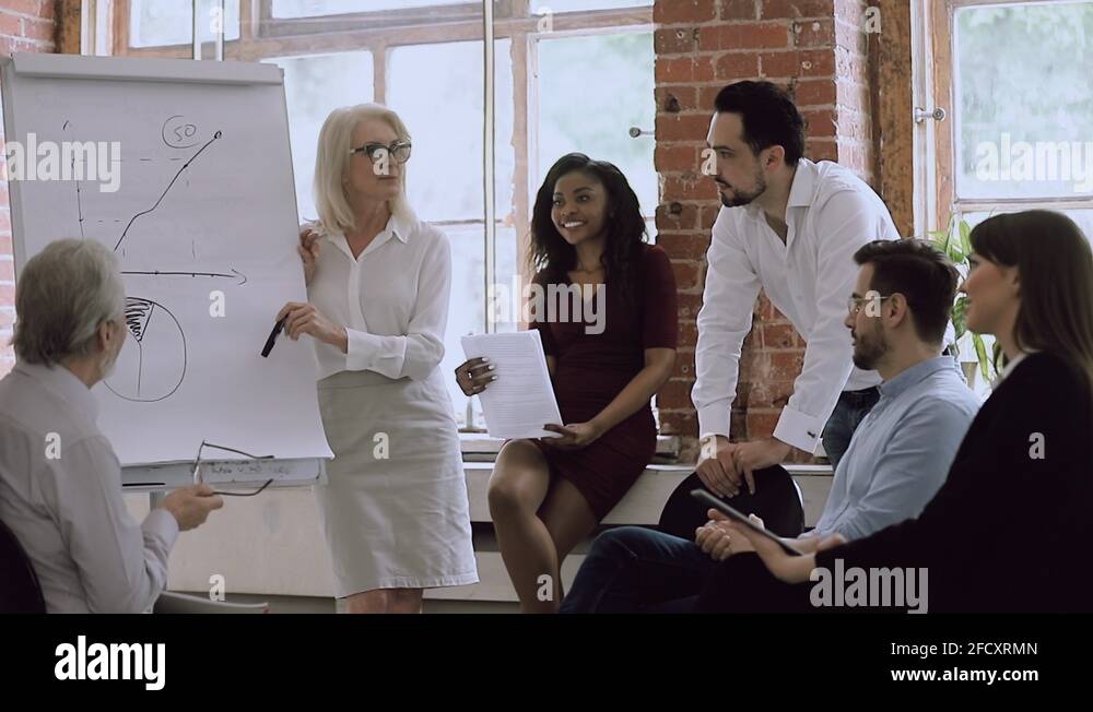 Group flip chart Stock Videos & Footage - HD and 4K Video Clips - Alamy