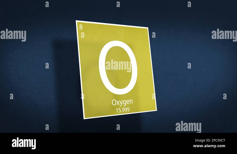 Periodic Table of Elements Cinematic Animated Series - Element Oxygen ...