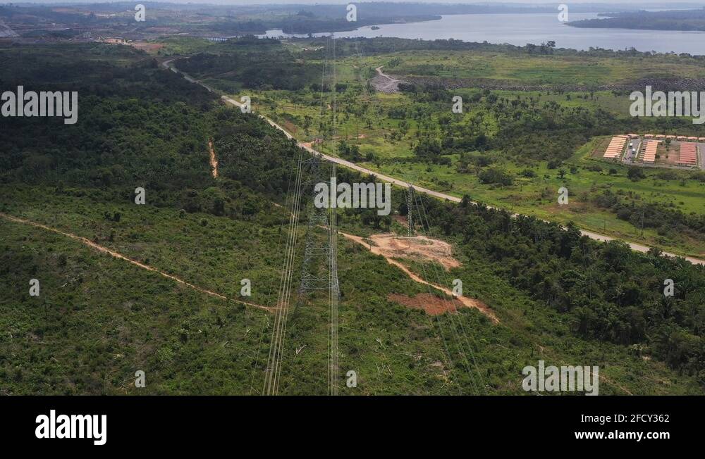 Electricity transmission lines brazil Stock Videos & Footage - HD and ...