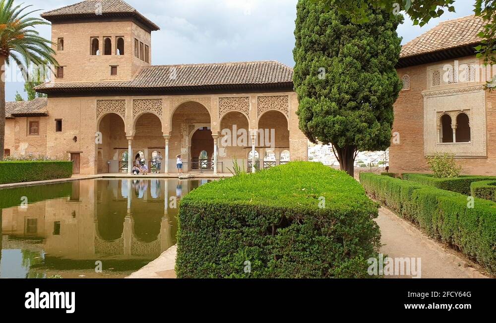 Moorish arch arches alhambra palace Stock Videos & Footage - HD and 4K ...