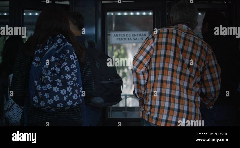 Using the bus Stock Videos & Footage - HD and 4K Video Clips - Alamy