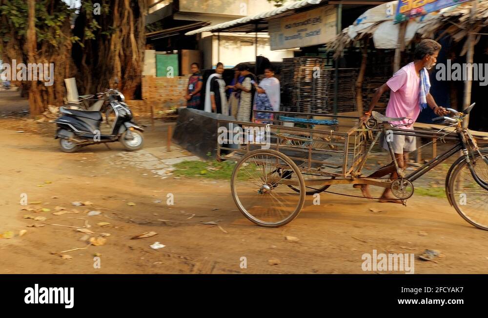 Rickshaw cart Stock Videos & Footage - HD and 4K Video Clips - Alamy